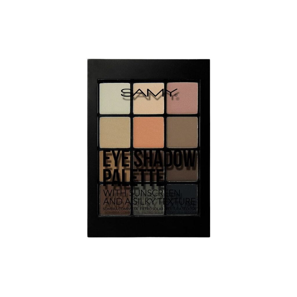 12 Tonos Eyeshadow Palette Samy – El Rosal Beauty
