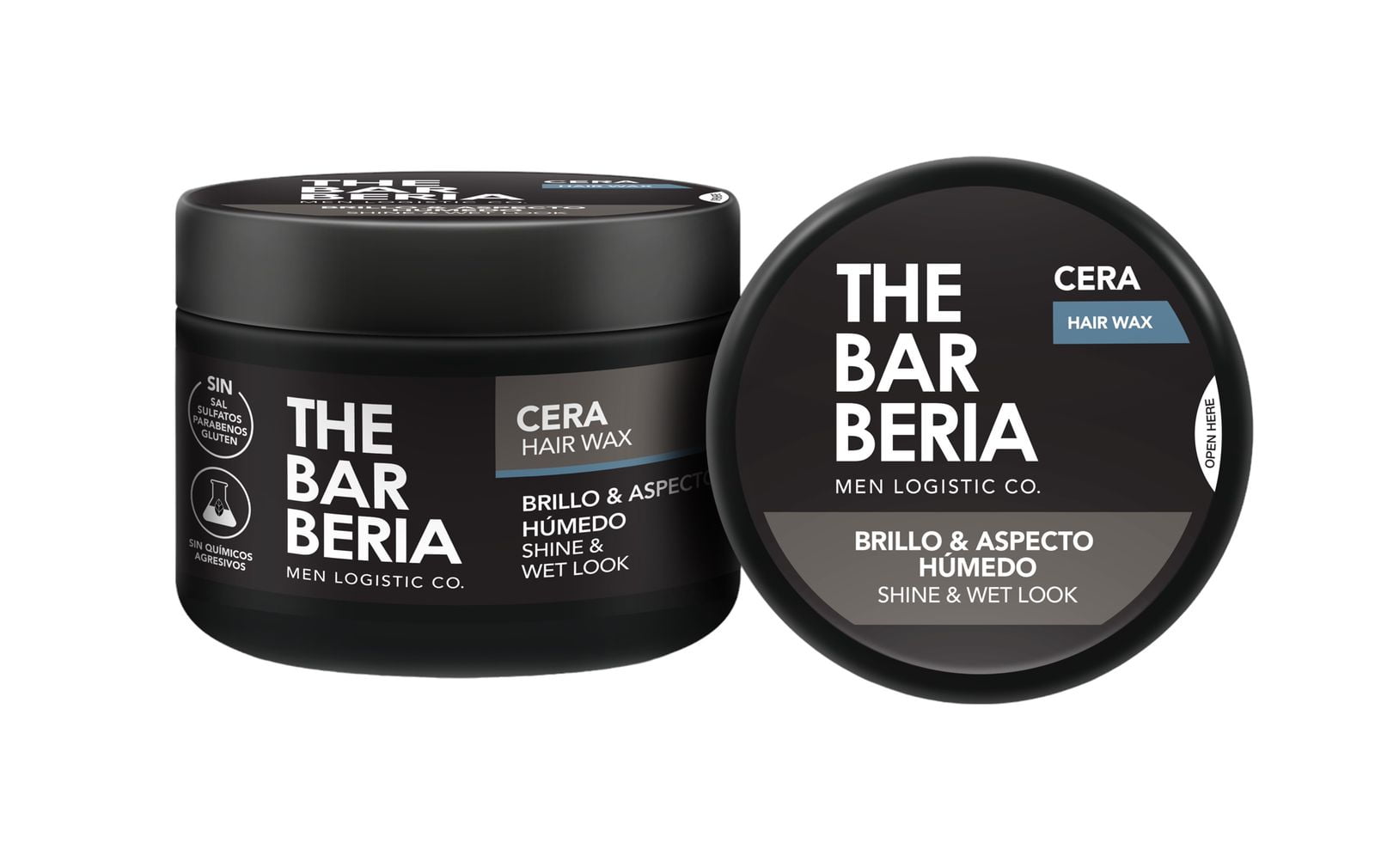 THE BARBERIA Cera brillo y aspecto húmedo – El Rosal Beauty