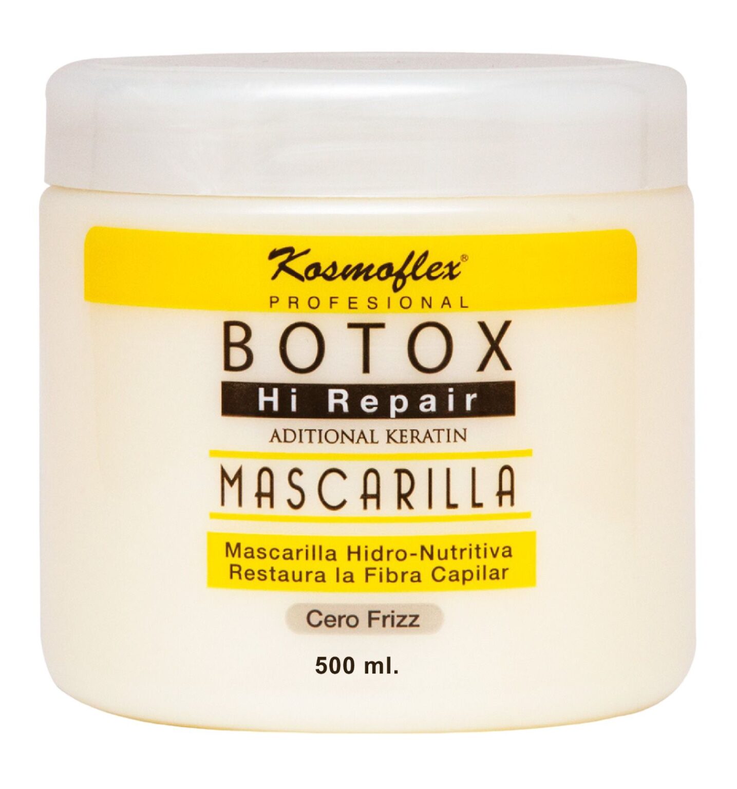 Mascarilla Botox Capilar 500ml Kosmoflex – El Rosal Beauty
